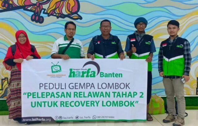LAZ Harfa Banten Kembali Kirim Relawan dan Bantuan | BantenNews.co.id ...