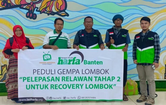 LAZ Harfa Banten Kembali Kirim Relawan dan Bantuan | BantenNews.co.id ...
