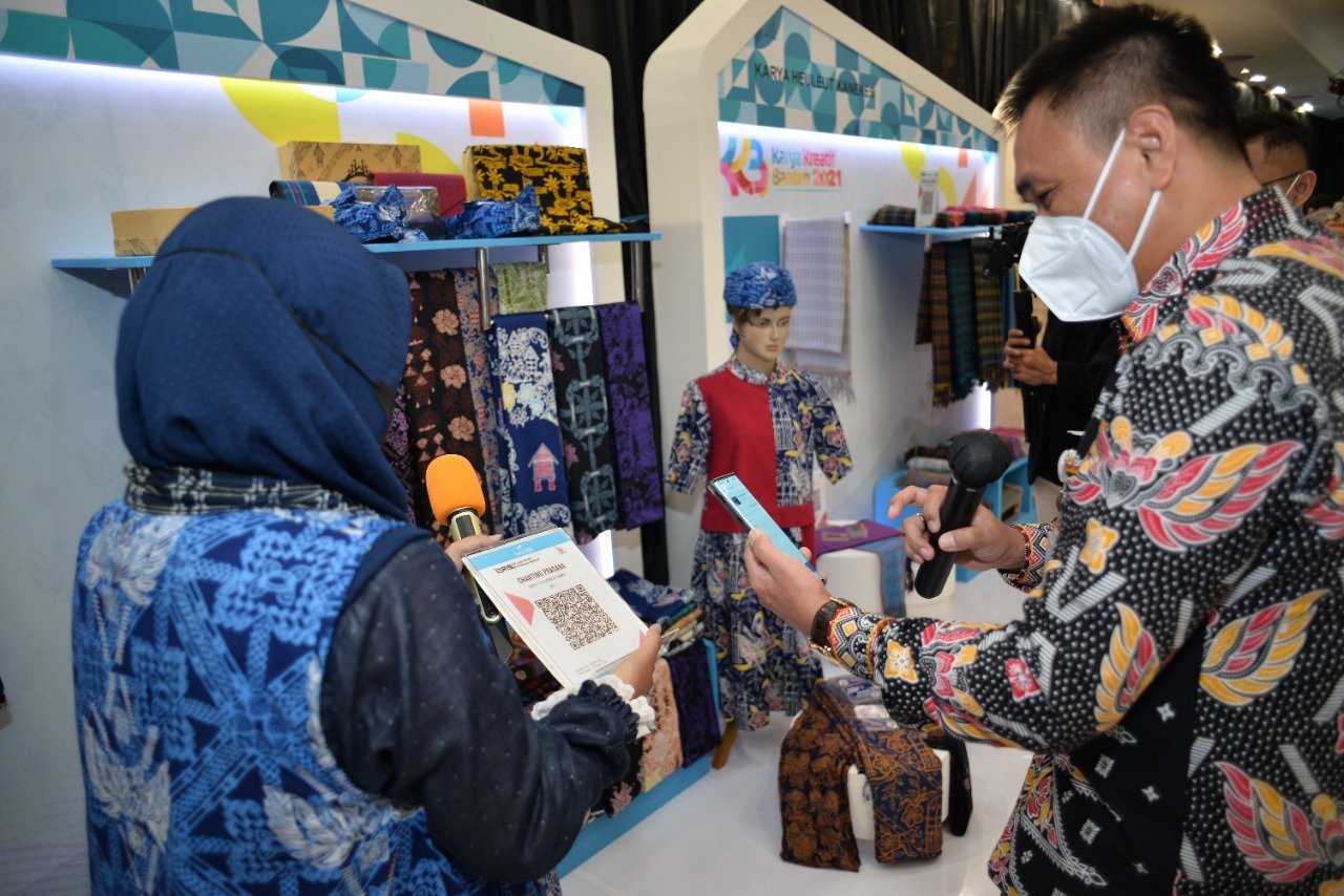 Pembukaan Expo Online Umkm Kreatif Banten 2021 Meriah Bantennews Co