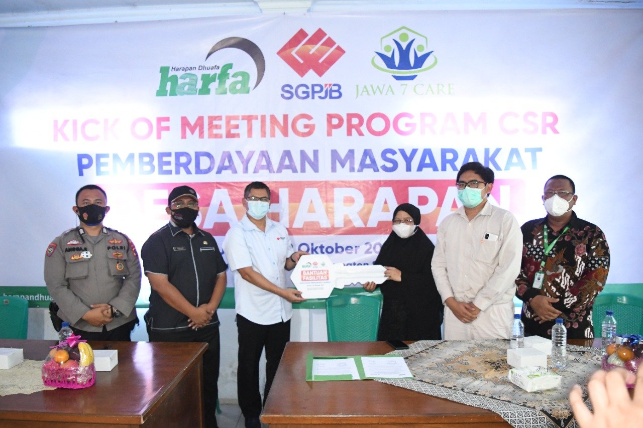 LAZ Harfa dan PT SGPJB Luncurkan Program Desa Harapan | BantenNews.co ...