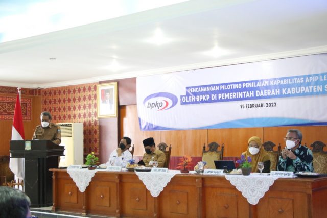Inspektorat Kabupaten Serang Jadi Contoh Penilaian Kapabilitas Apip