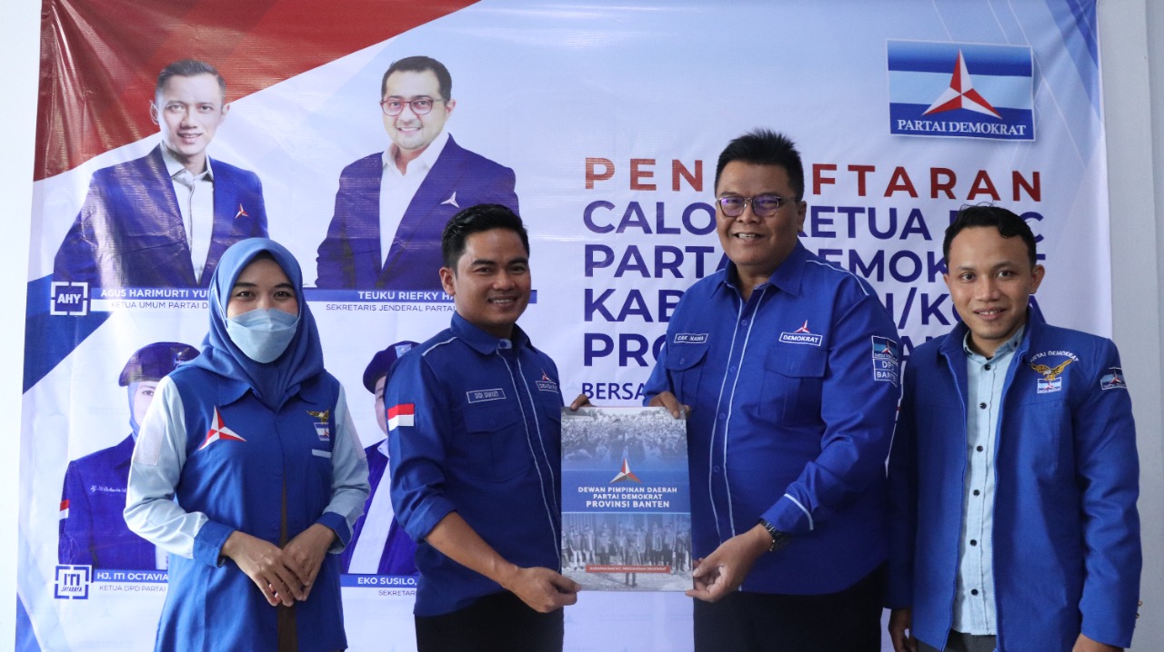 Nawa Said Dimyati Resmi Daftar Bakal Calon Ketua DPC Demokrat Kabupaten ... Nawa Said Dimyati Resmi Daftar Bakal Calon Ketua DPC Demokrat Kabupaten ...