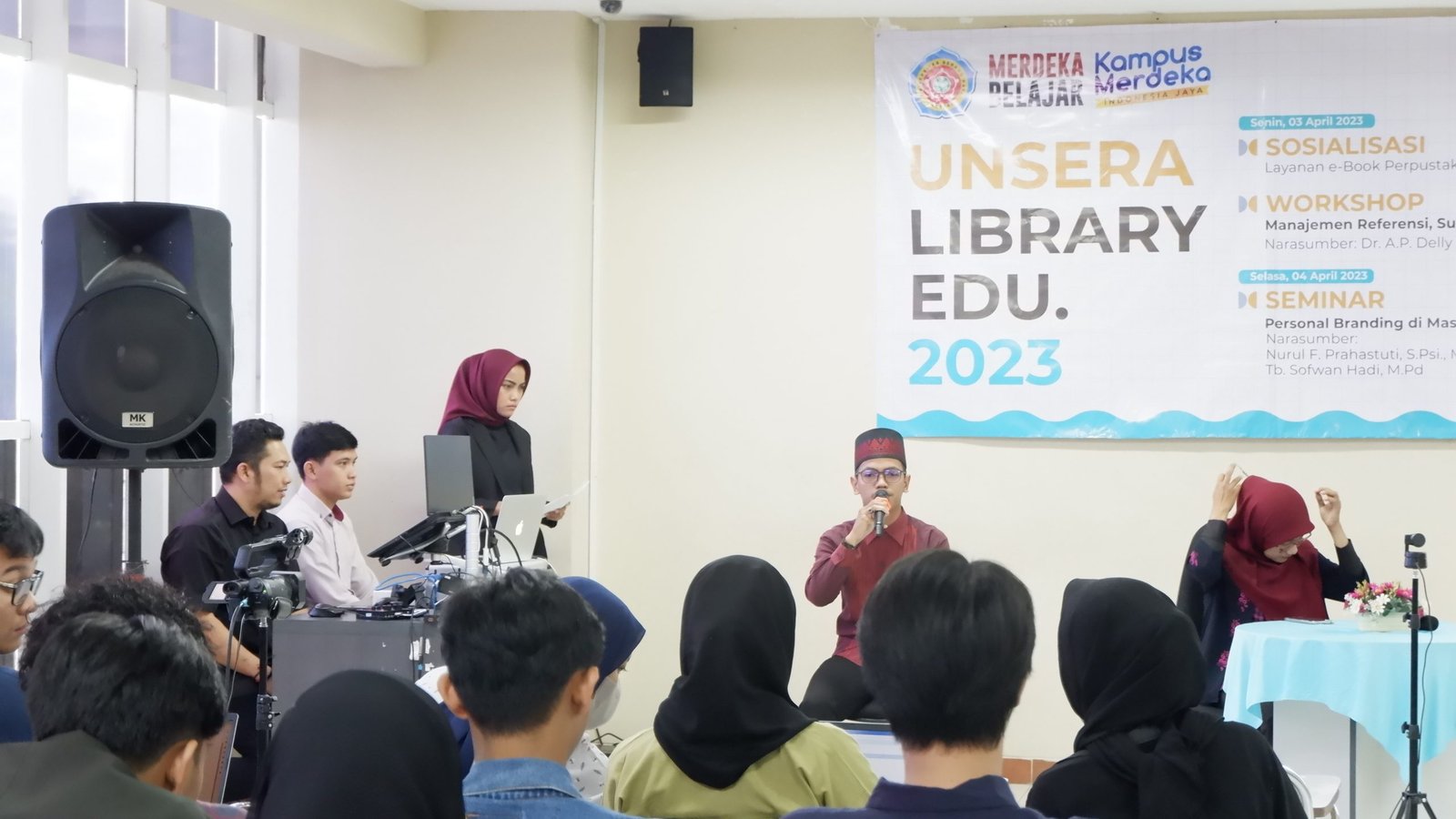 Unsera Luncurkan Perpustakaan Digital di Library Edu 2023 | BantenNews ...