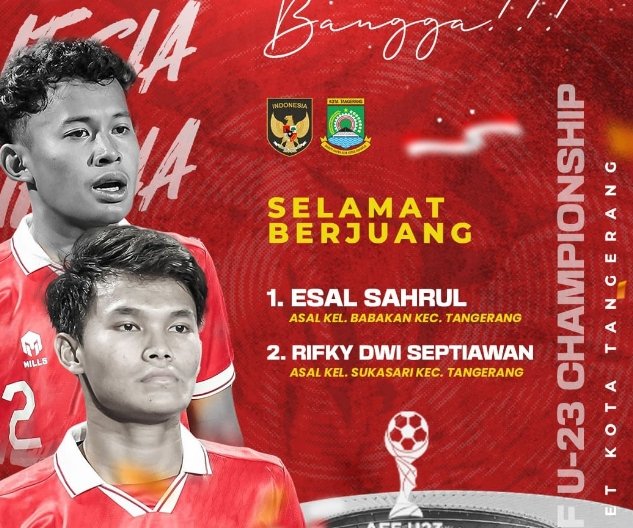 2 Pemain Asal Kota Tangerang Bela Timnas Indonesia U-23 di Final Piala ...