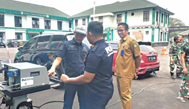 Tekan Polusi Udara Dishub Kota Tangerang Gelar Uji Emisi Gratis