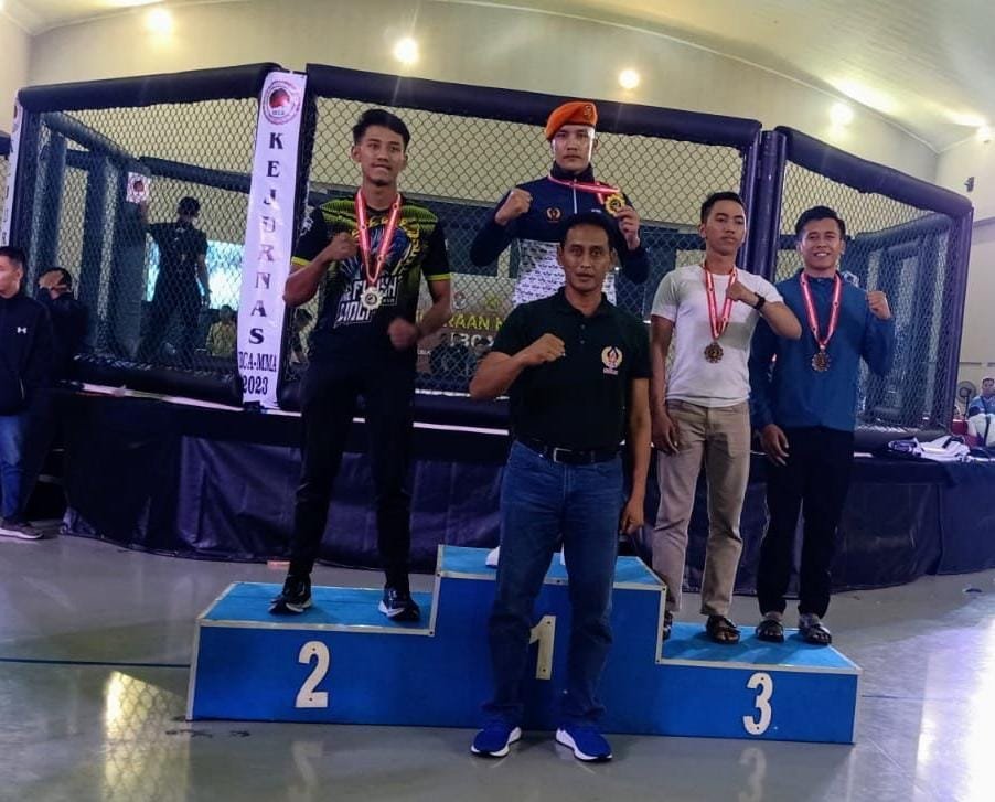 Banten Borong 19 Medali di Kejurnas IBCA-MMA 2023 | BantenNews.co.id ...