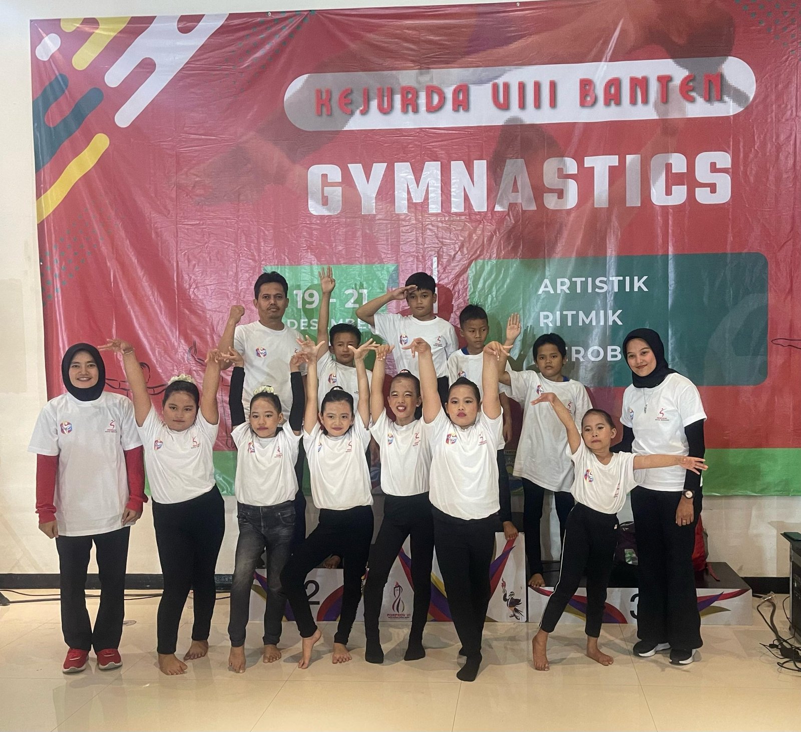 Atlet Senam Kota Serang Borong 6 Medali di Kejurda VIII Gymnastics ...